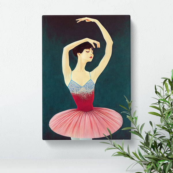 Rosdorf Park Portrait Of A Ballerina - Wrapped Canvas Graphic Art ...